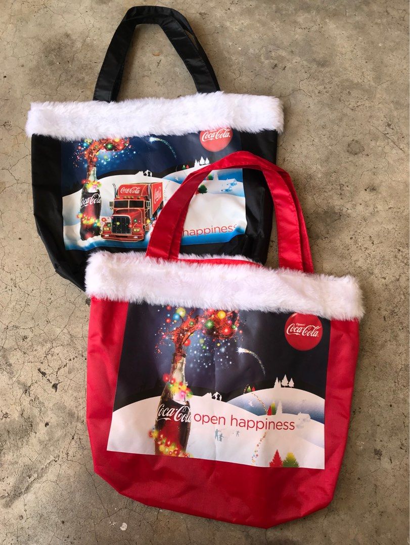 coca cola small tote bag, Women's Fashion, Bags & Wallets, Tote Bags on ...