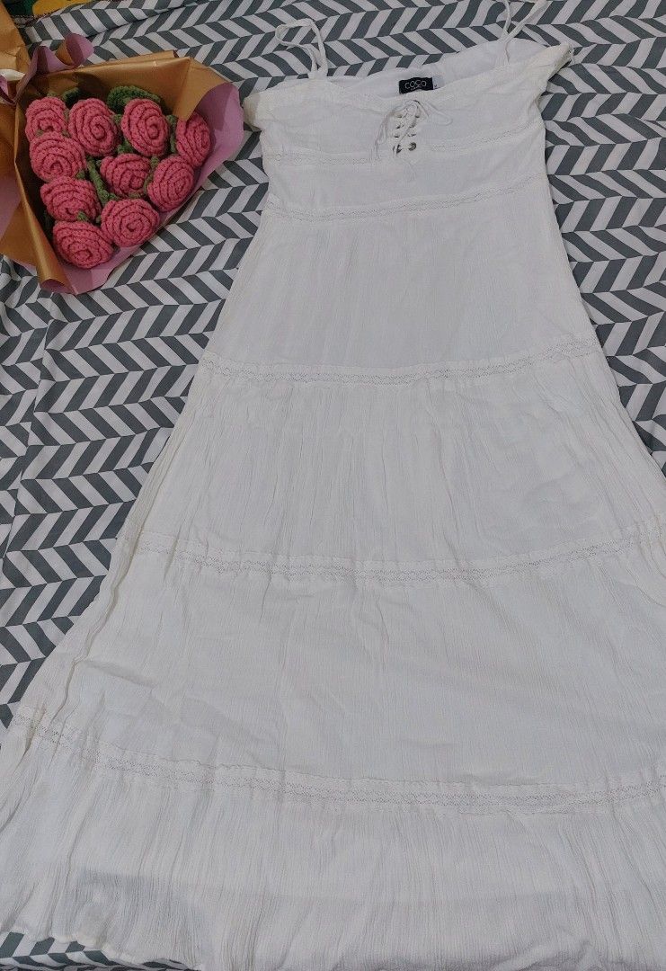 Coco Cabaña White Dress, Women's Fashion, Dresses & Sets, Dresses on ...