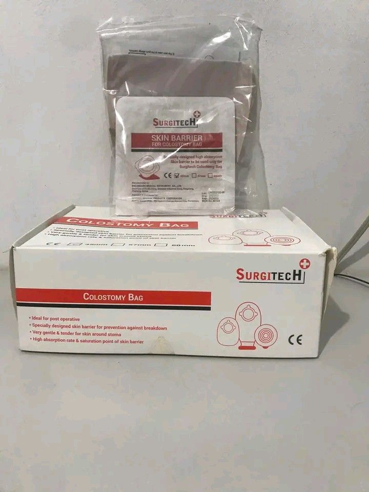 COLOSTOMY BAG/ SURGITECH, Beauty & Personal Care, Foot Care on Carousell