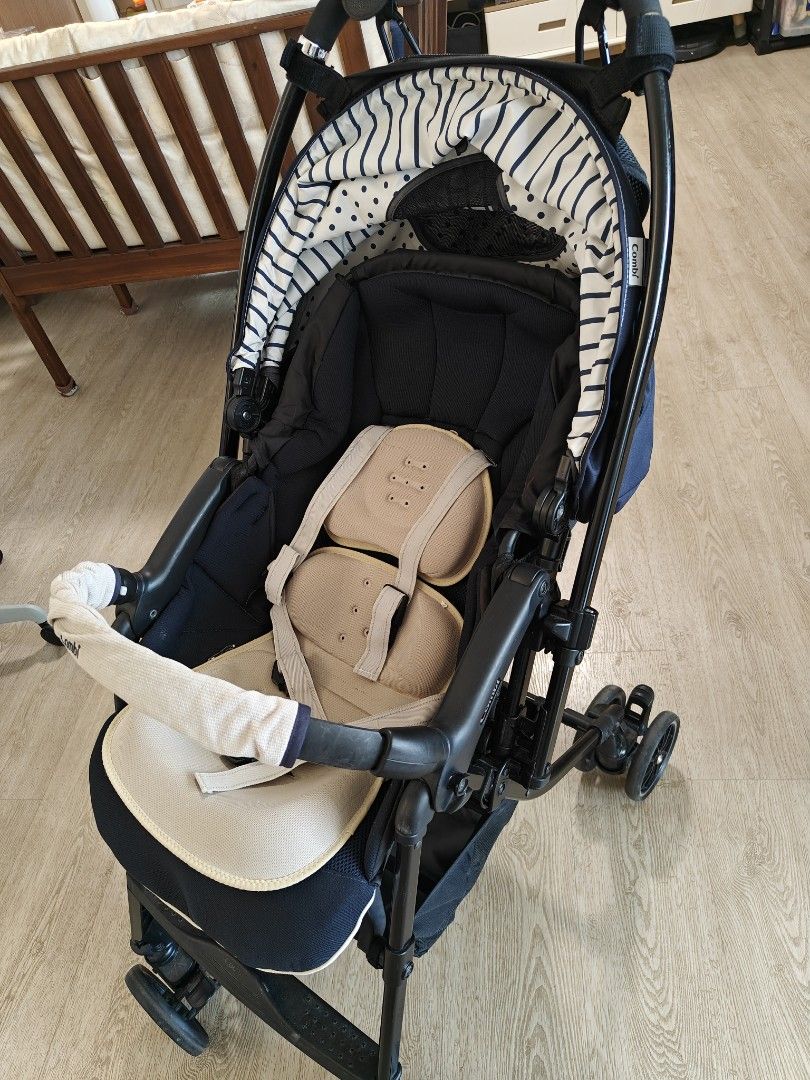 Combi Mechacal Handy Auto 4 Stroller FOC Car seat, Babies & Kids, Going ...