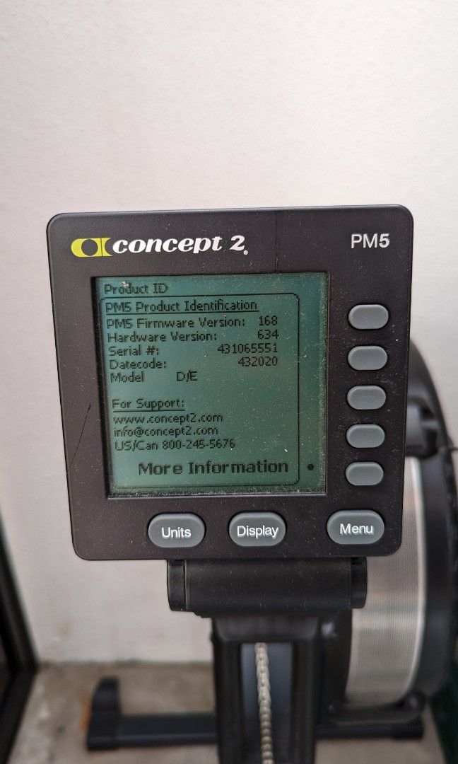 Concept 2 RowERG, Sports Equipment, Exercise & Fitness, Cardio ...