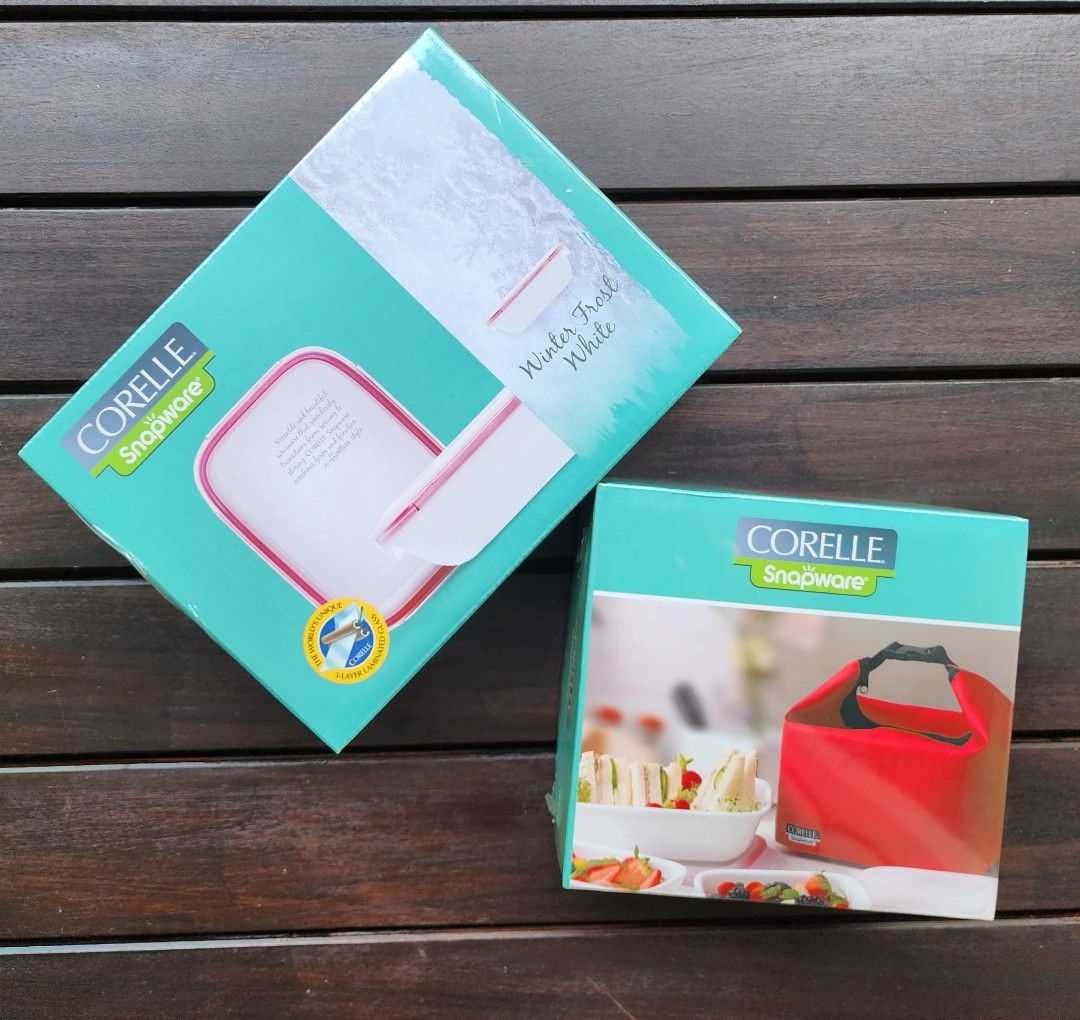 CORELLE Serve and Store Container, Furniture & Home Living, Kitchenware ...