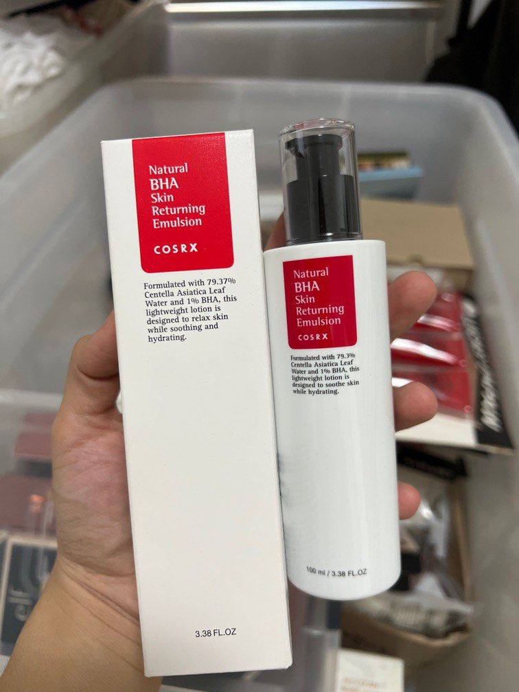 Cosrx Natural BHA Skin Returning Emulsion, Beauty & Personal Care, Face ...