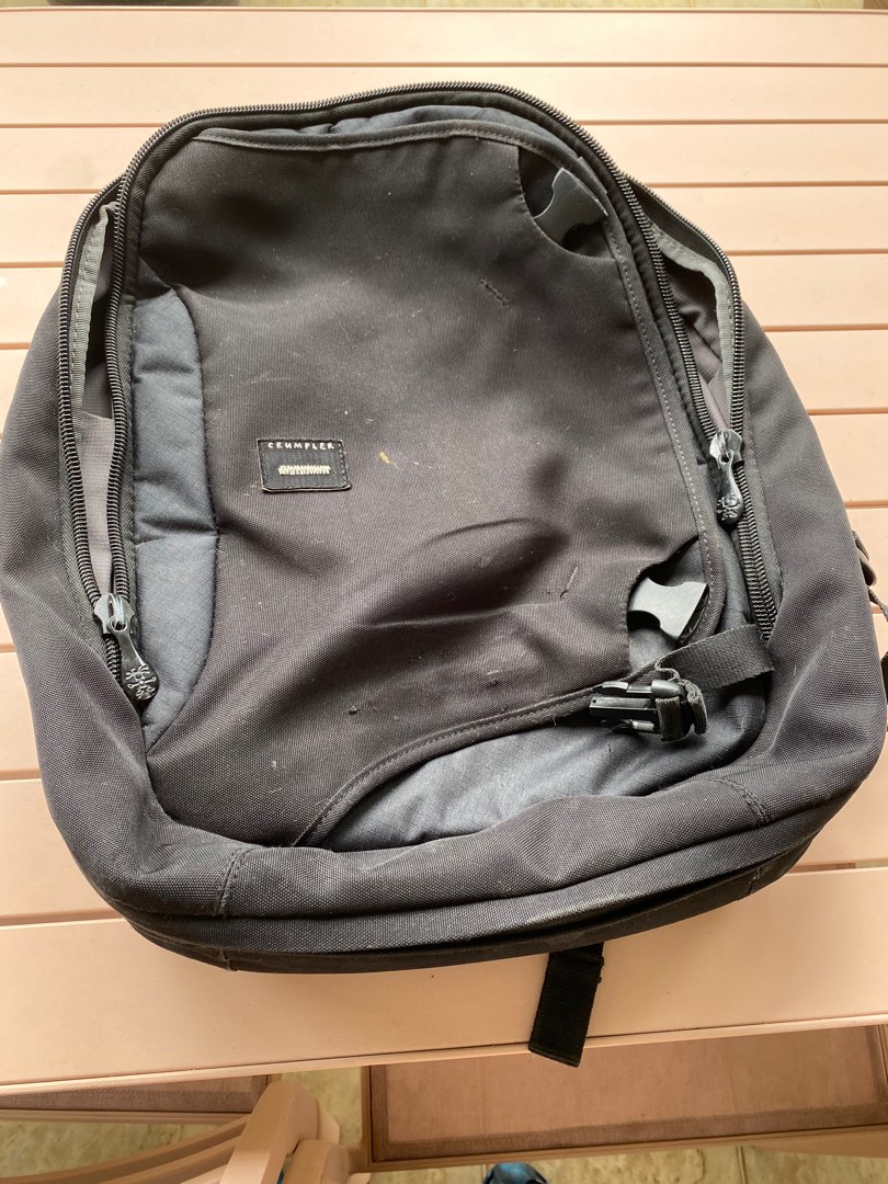Crumpled backpack bag, Men's Fashion, Bags, Backpacks on Carousell