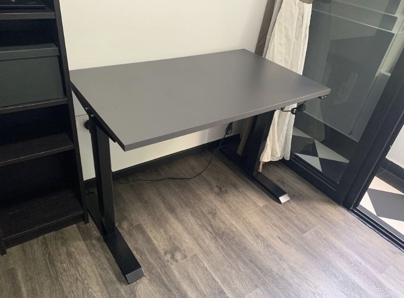 Custom Standing Desk (Automatic, Very New), Furniture & Home Living ...