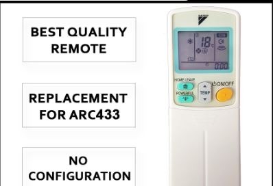 Daikin Aircon Remote Control ARC433 Daikin Remote, TV & Home Appliances ...