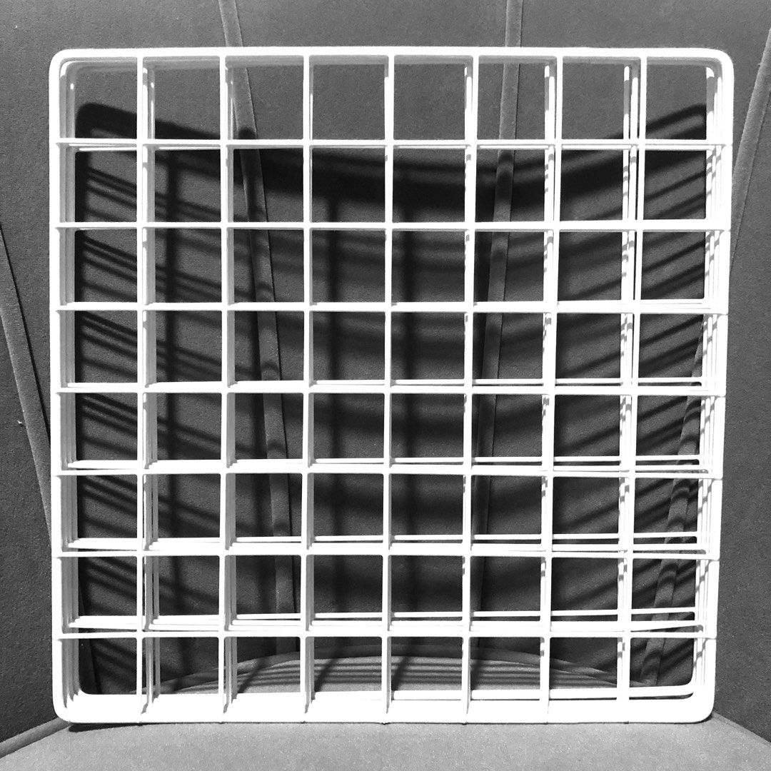 DAISO Square Grid Wall Deco Display Rack, Furniture & Home Living, Home ...