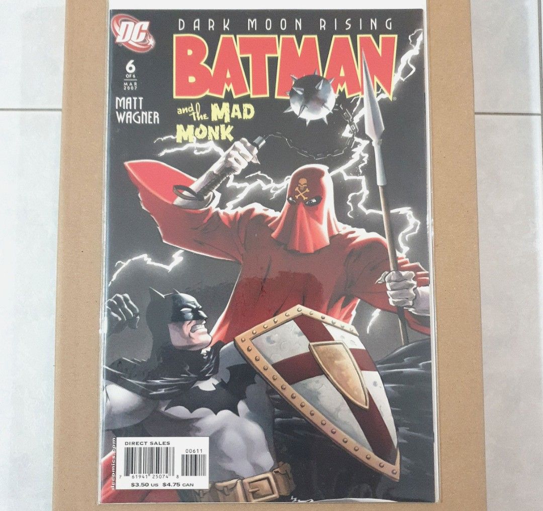 DC Comics Batman and the Mad Monk Complete 6 Issue Mini-Series Near ...