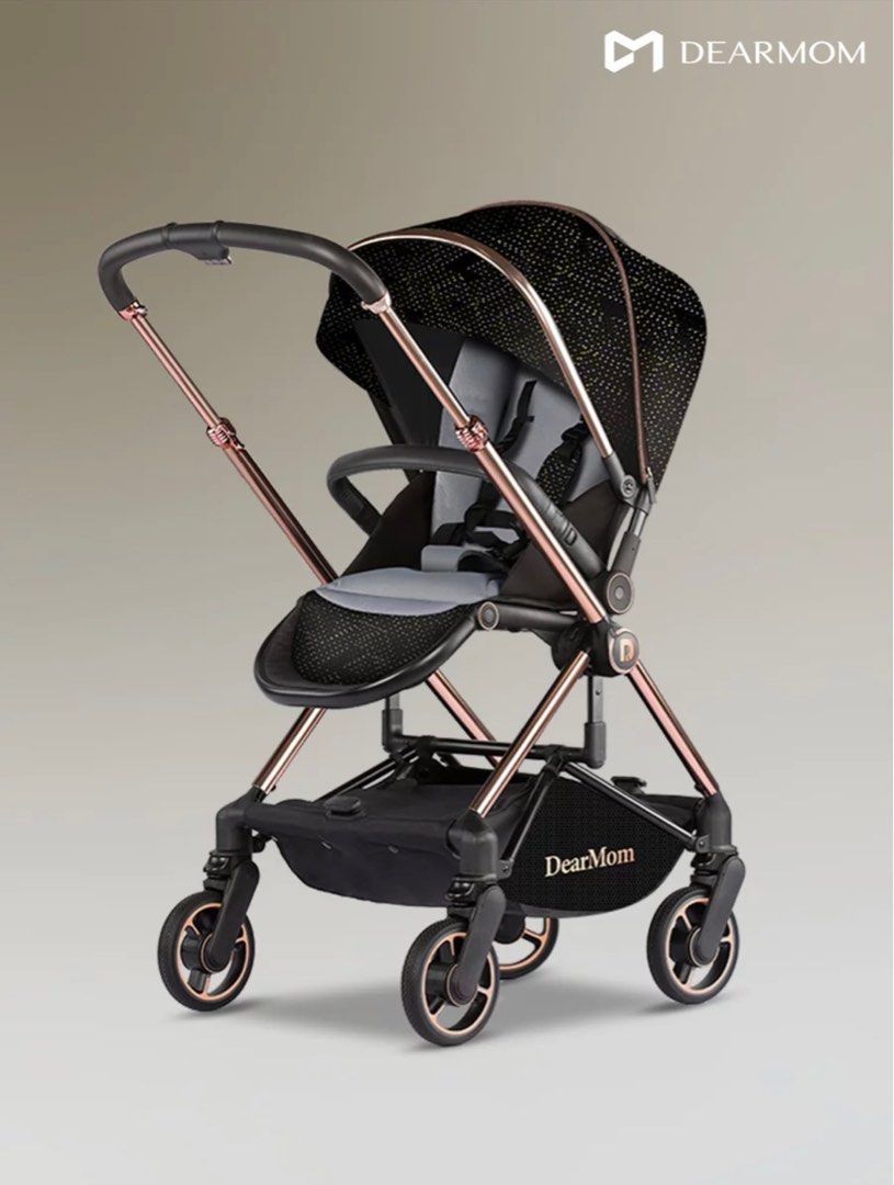Dearmom Rose Gold Limited Edition Stroller, Babies & Kids, Going Out ...