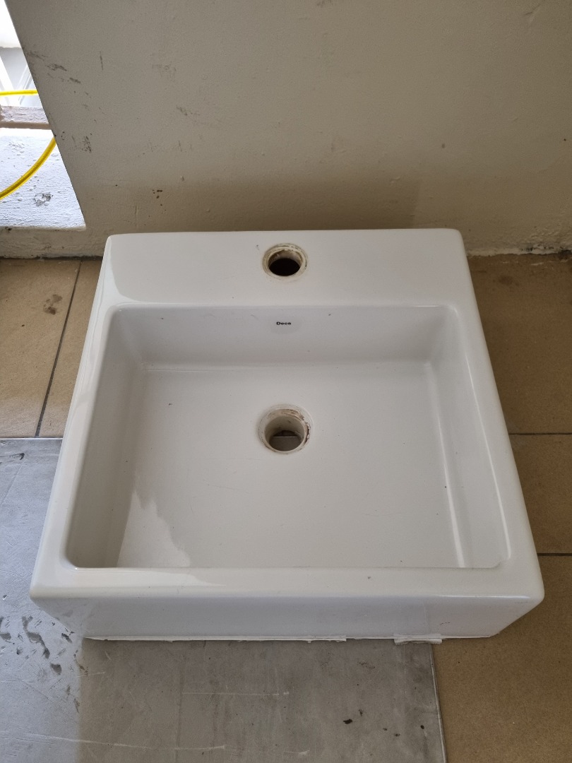 Deca Bathroom Countertop Sink Basin, Furniture & Home Living, Bathroom ...
