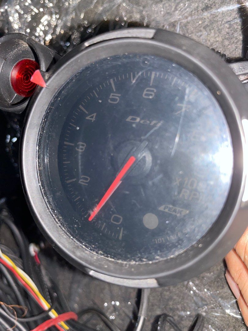 Defi RPM meter with shift light, Car Accessories, Electronics & Lights ...
