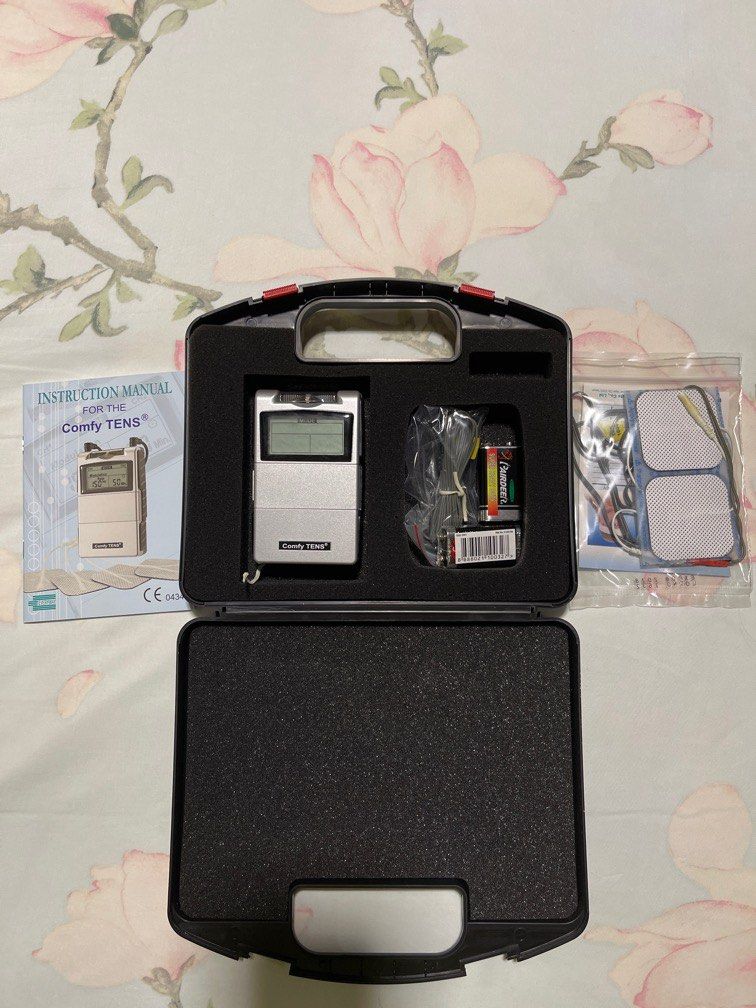 Digital TENS Unit, 2-Channel For Pain Management, Health & Nutrition ...