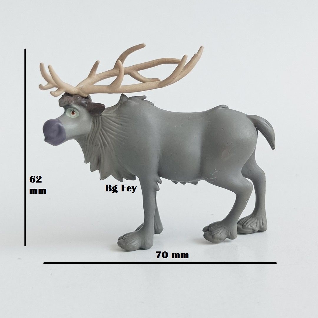 Disney Frozen II Sven PVC Static Figure, Toys & Collectibles, Mainan di ...