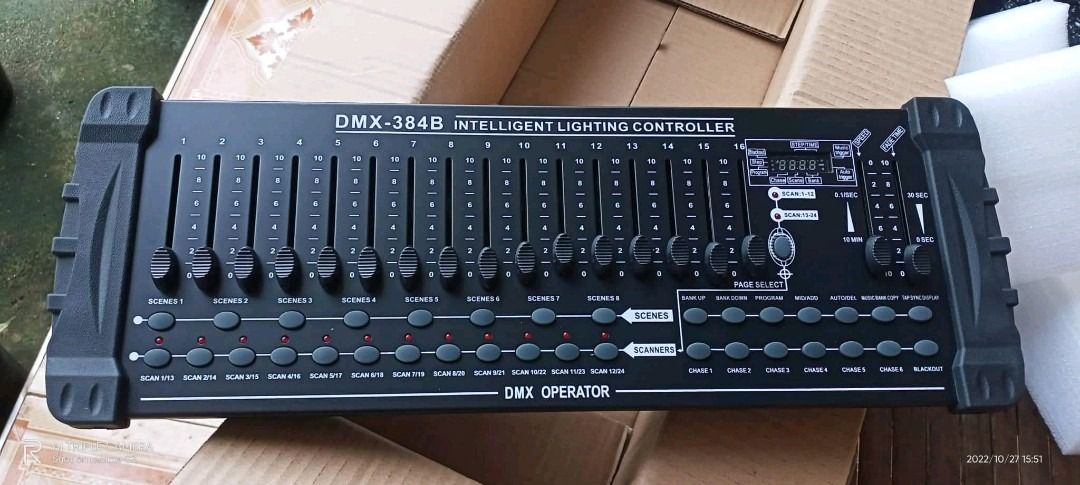DMX 384B Light Console Professional 384 Intelligent DMX Controller With ...