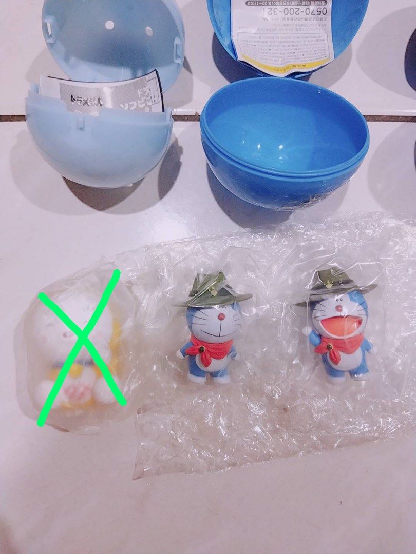 Doraemon Gashapon, Hobbies & Toys, Toys & Games on Carousell