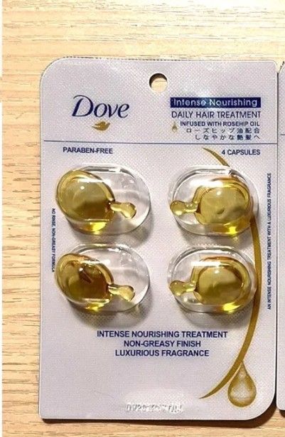Dove Daily Hair Treatment Intense Nourishing - 1ml x 12 capsules ...