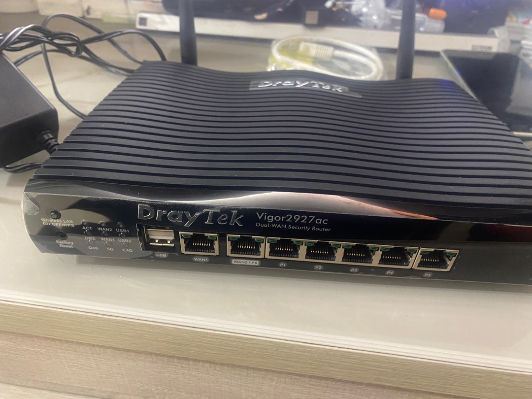 Draytek 2927, 電腦＆科技, 電腦周邊及配件, Wifi及上網相關產品 - Carousell