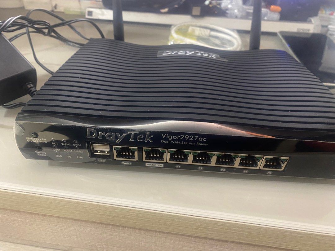 Draytek 2927, 電腦＆科技, 電腦周邊及配件, Wifi及上網相關產品 - Carousell