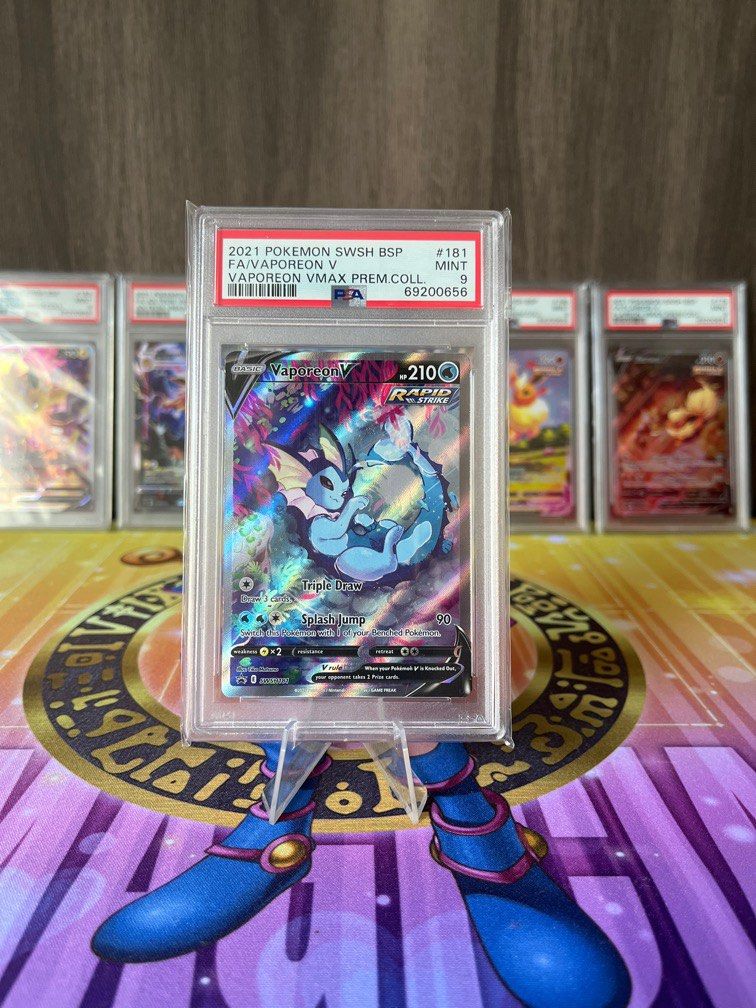 Eeveelutions VMAX premium collection full set PSA 9, Hobbies & Toys ...