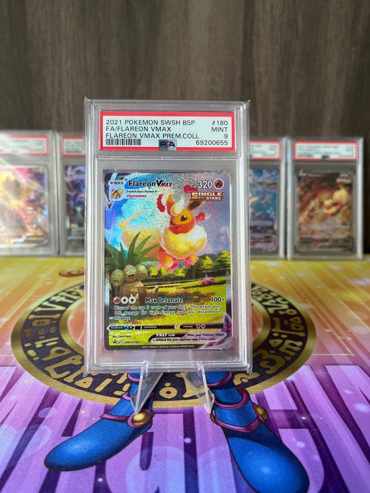 Eeveelutions VMAX premium collection full set PSA 9, Hobbies & Toys ...
