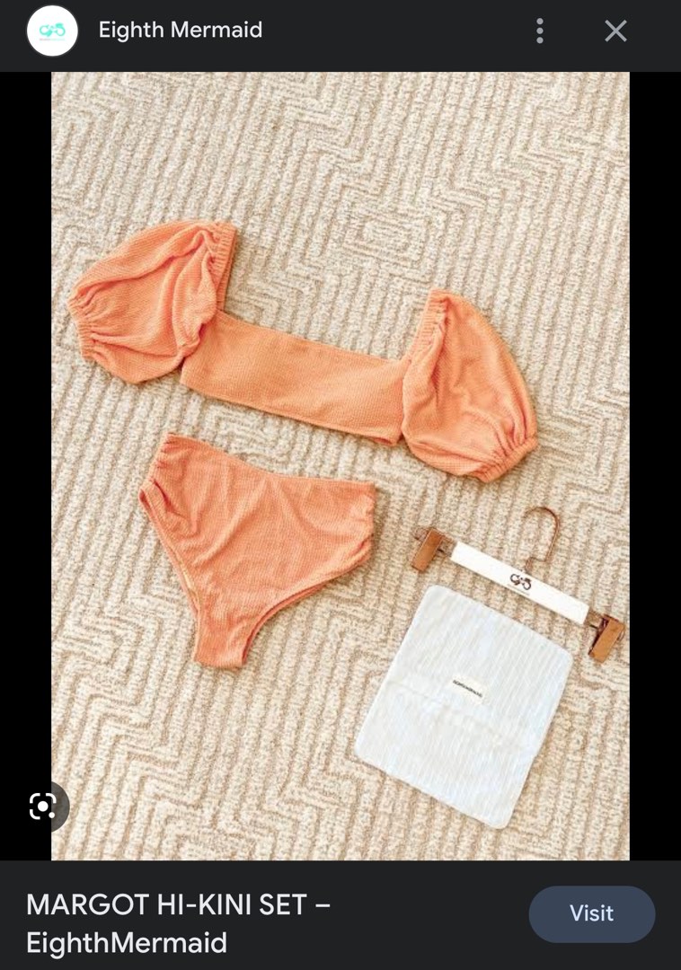 Eighth Mermaid Margot Hi-Kini Swimsuit, Women's Fashion, Swimwear ...