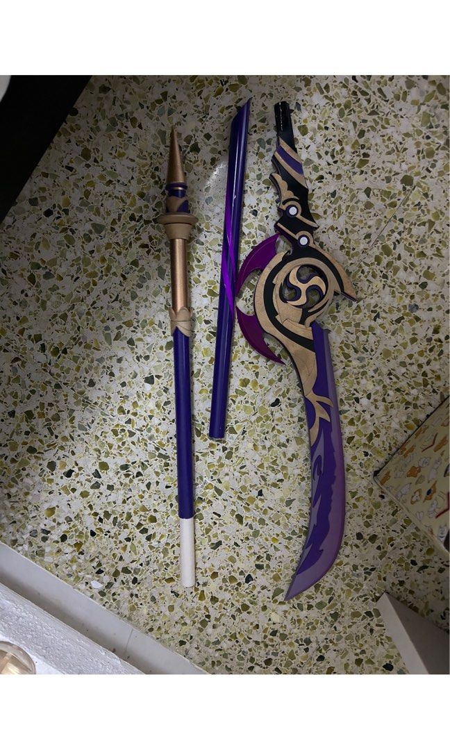 Engulfing Lightning Genshin Impact Raiden Shogun Prop, Hobbies & Toys ...