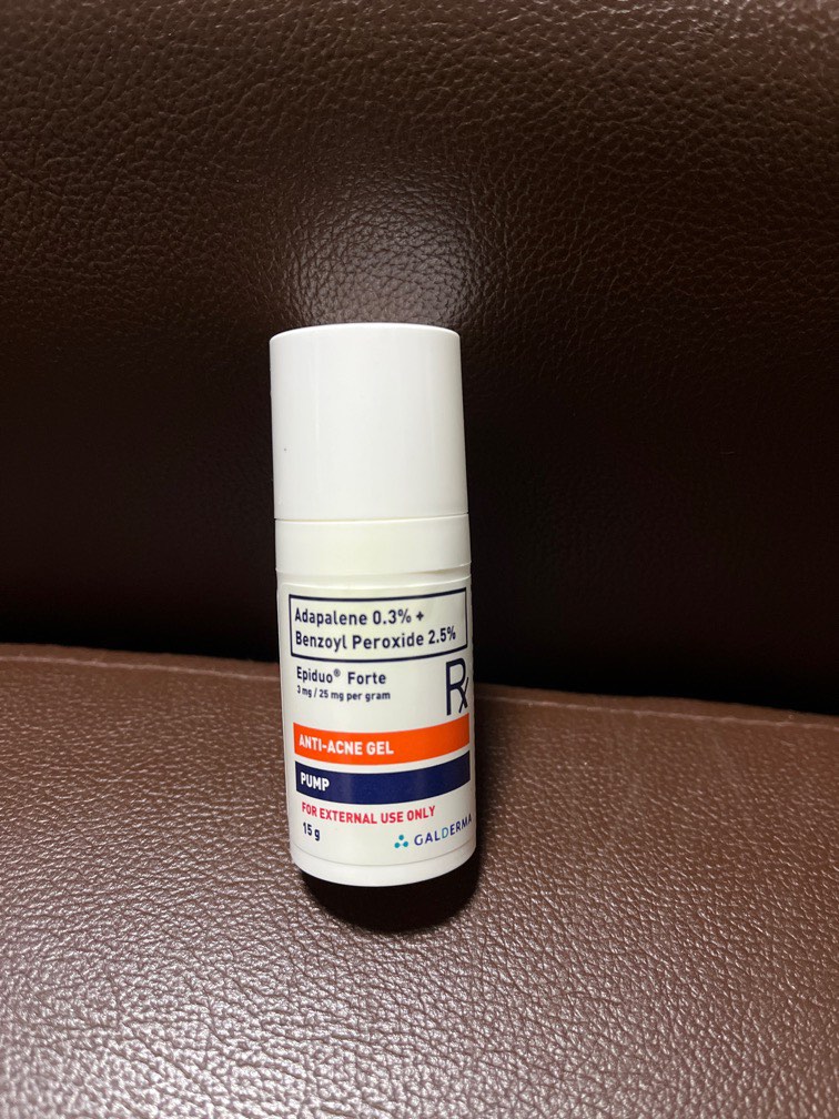 Epiduo Forte Anti-Acne Gel Pump, Beauty & Personal Care, Face, Face ...