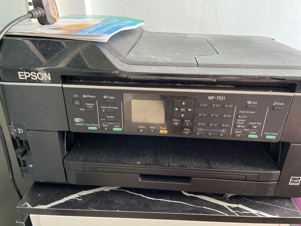 Epson WF-7511 Printer, Computers & Tech, Printers, Scanners & Copiers ...