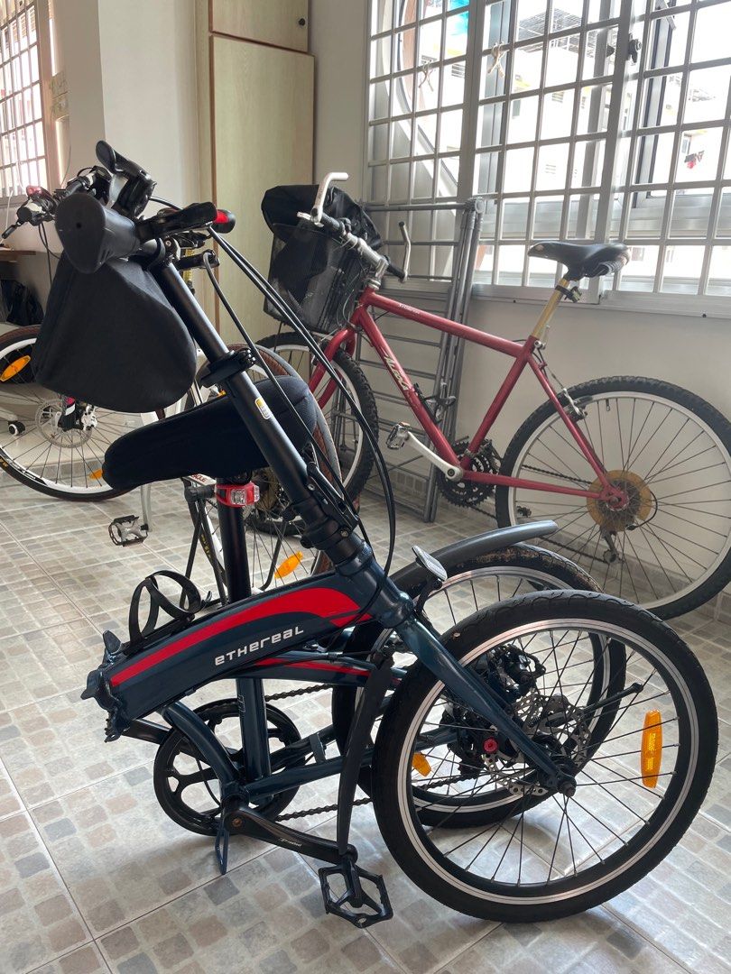 Ethereal Tri-Fold Bicycle - EF 20D, Sports Equipment, Bicycles & Parts ...