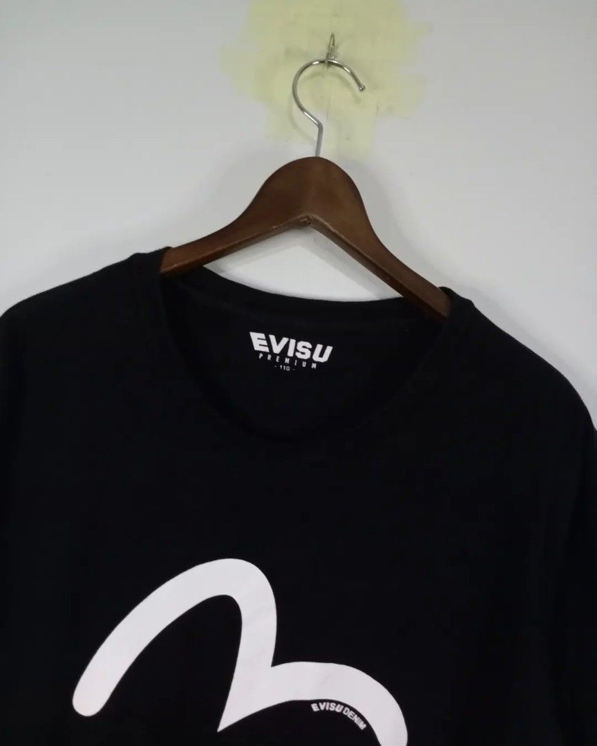 Evisu Big Logo, Men's Fashion, Tops & Sets, Tshirts & Polo Shirts on ...