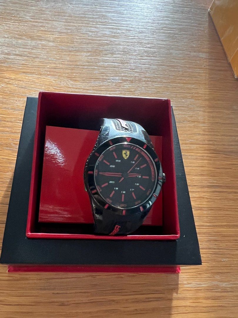 Ferrari Watch, Men's Fashion, Watches & Accessories, Watches on Carousell