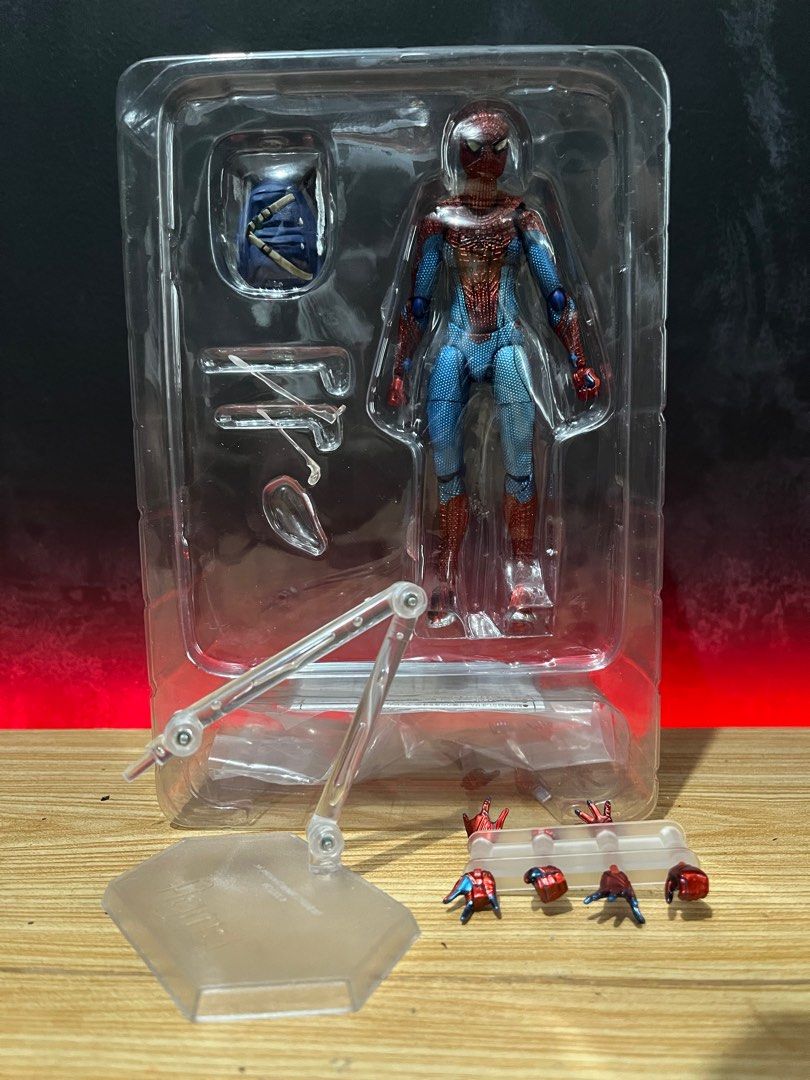 Figma Amazing Spider-Man and Marvel Legends Movie Venom Set on Carousell