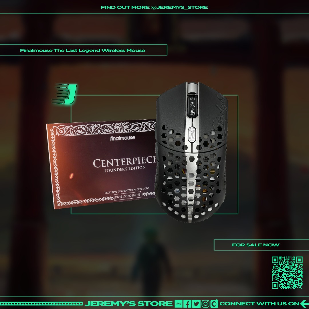 Finalmouse The Last Legend Wireless Mouse (Centerpiece Founders Edition ...