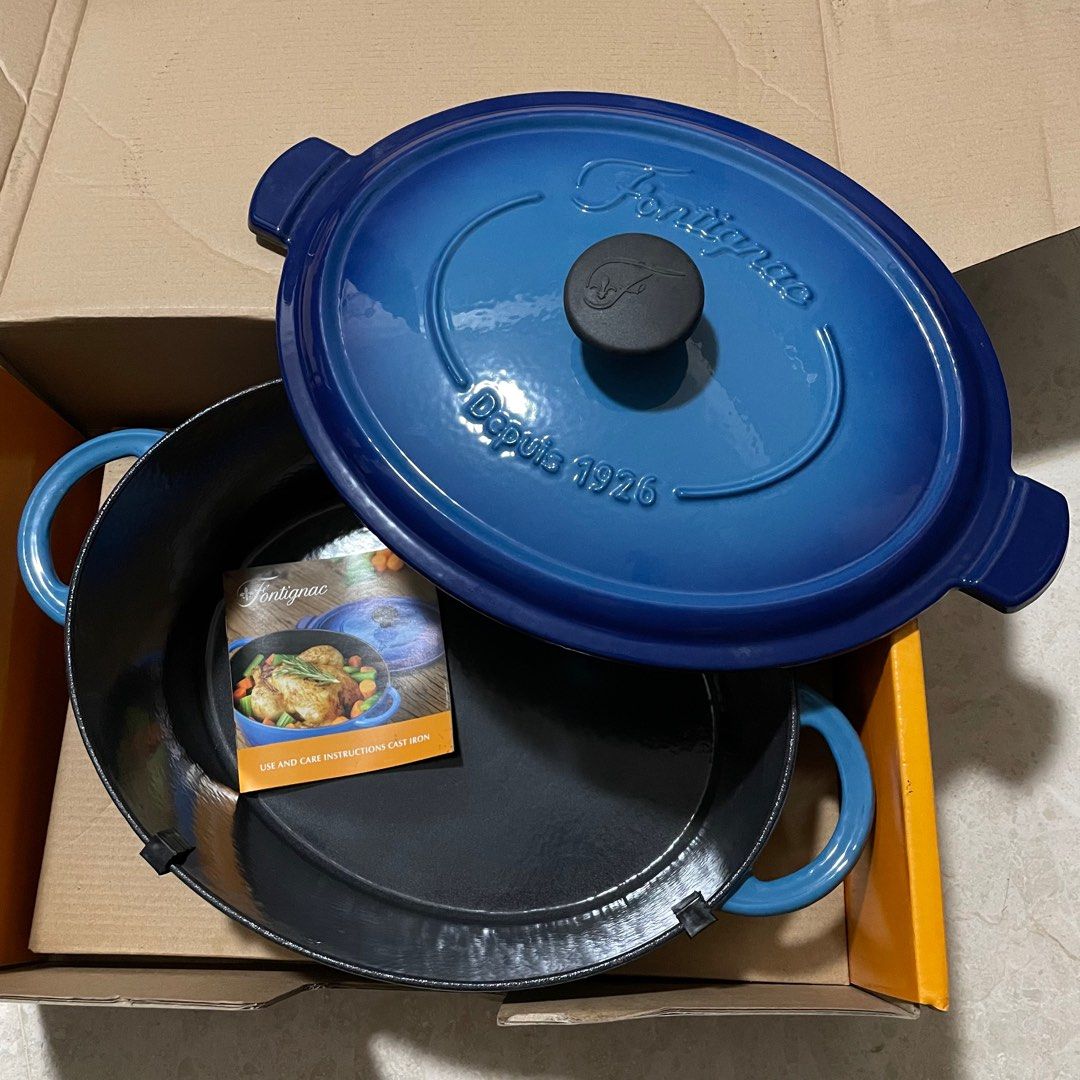 Fontignac Oval French Oven, Furniture & Home Living, Kitchenware ...