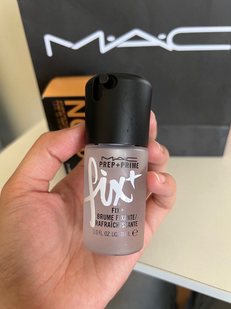 Free Authentic MAC STUDIO FIX FOUNDATION + MAC FIX PRIMER MIST, Beauty ...