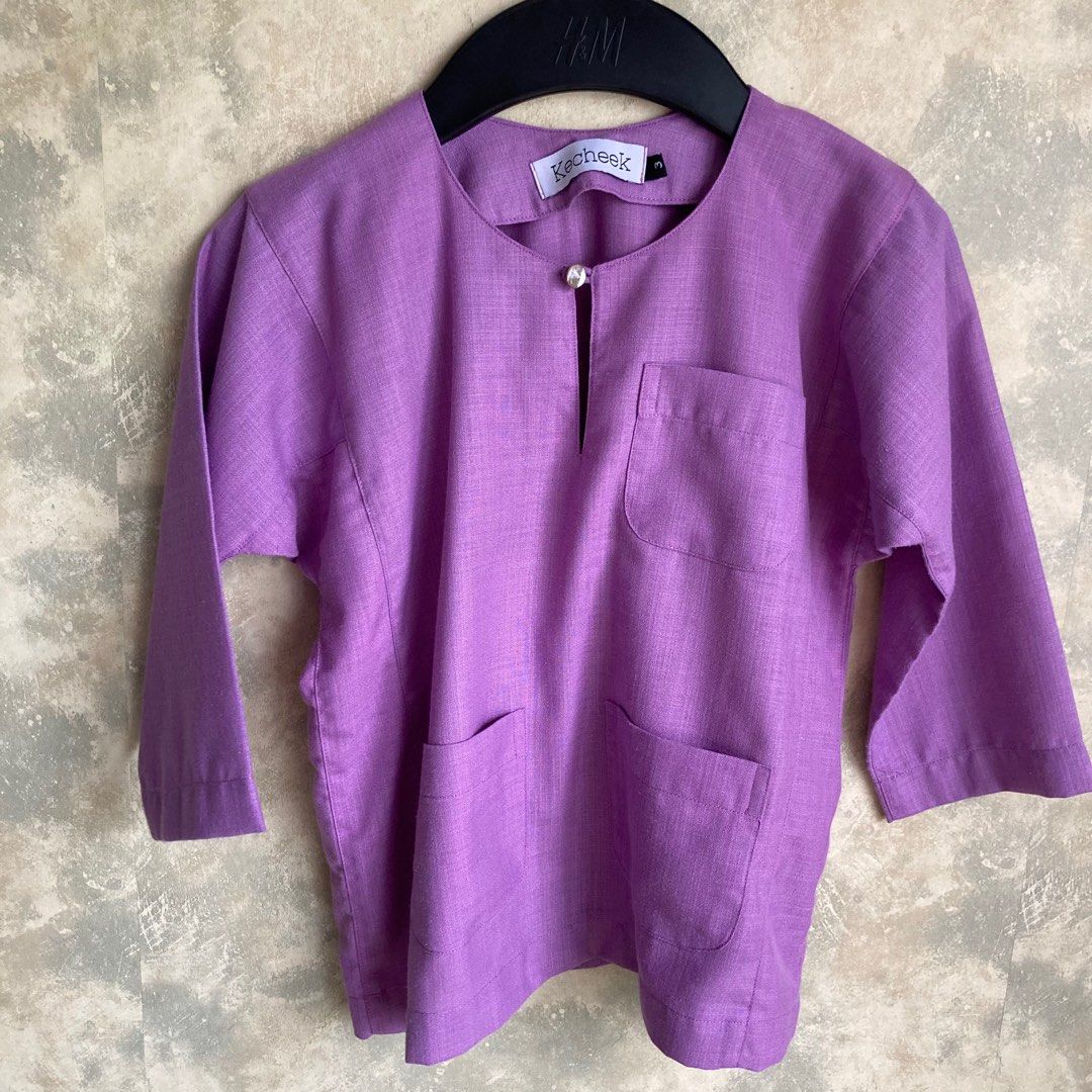 [FREE POSTAGE] Kecheek Baju Melayu free sampin, Babies & Kids, Babies ...