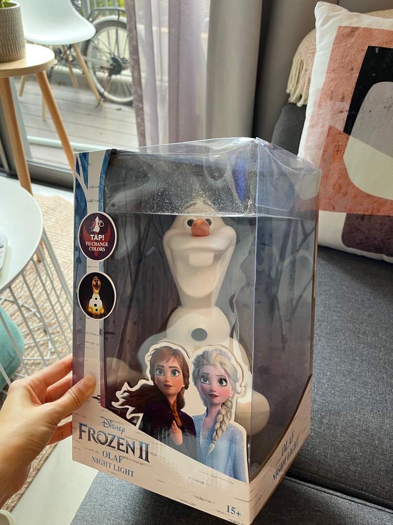 Frozen Olaf night light, Hobbies & Toys, Toys & Games on Carousell