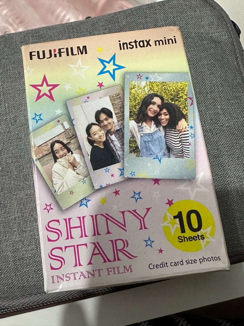 Fujifilm instax shiny star film, Photography, Cameras on Carousell