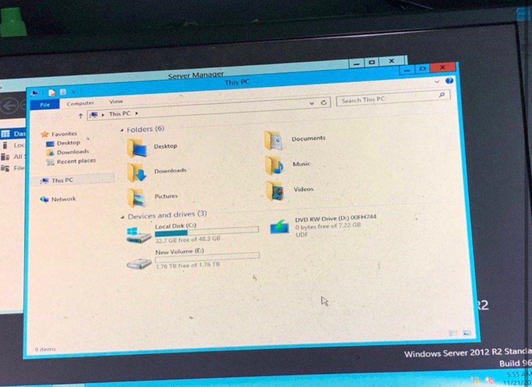 Full office set 5 desktop along with server all pc unjoin domain n ...