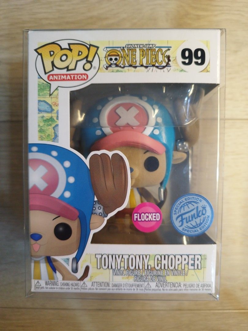 Funko Pop - Animation One Piece flocked Tony Chopper, Hobbies & Toys ...