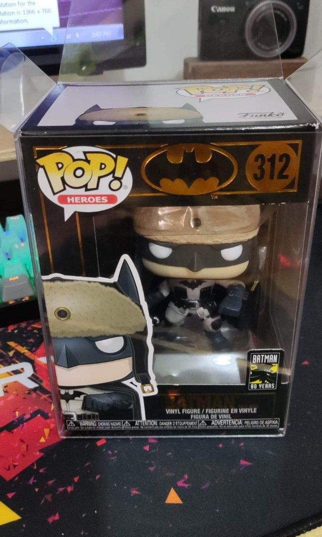 Funko Pop Batman 312, Hobbies & Toys, Toys & Games on Carousell