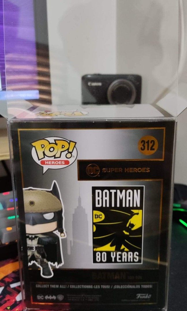Funko Pop Batman 312, Hobbies & Toys, Toys & Games on Carousell