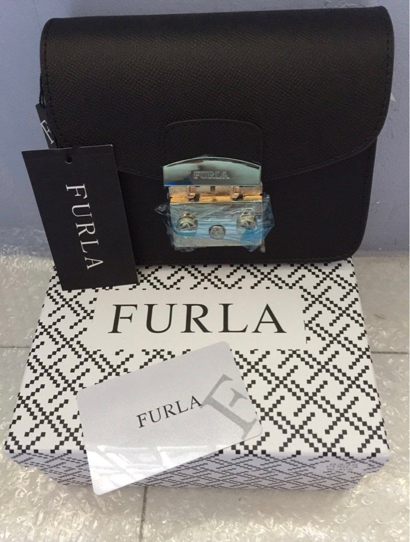FURLA READY STOCK+ Box + ID Card, Luxury, Bags & Wallets on Carousell
