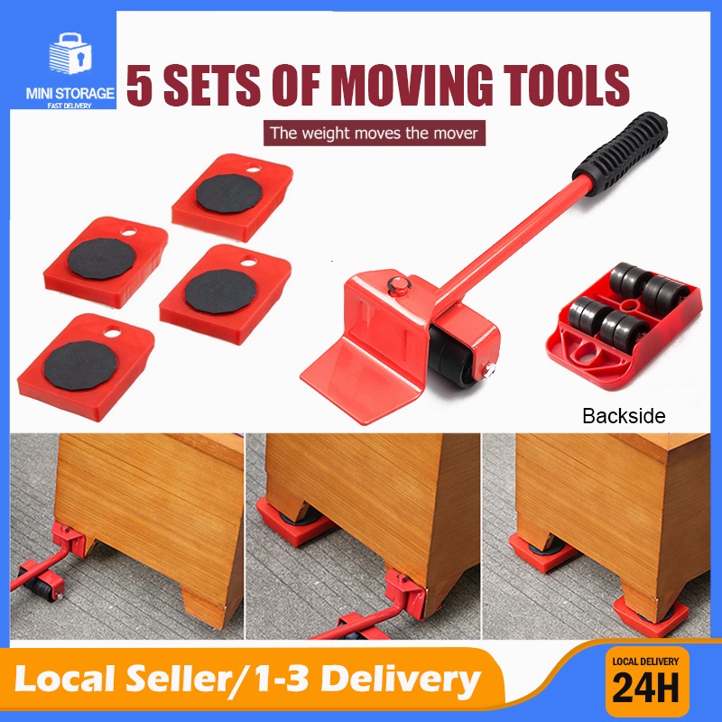 Furniture Mover Tools Set Object Transport Lifter Stuff Carrying Glider ...
