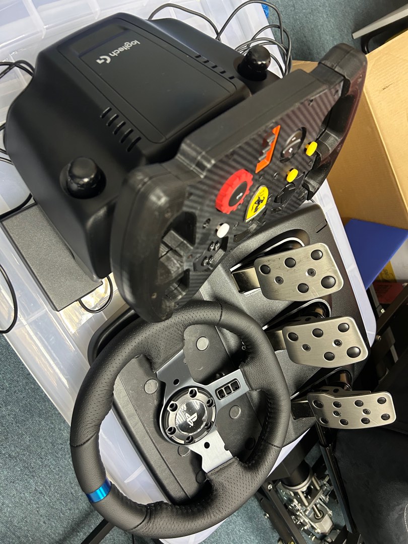 G29 with F1 add-on, Video Gaming, Gaming Accessories, Controllers on ...