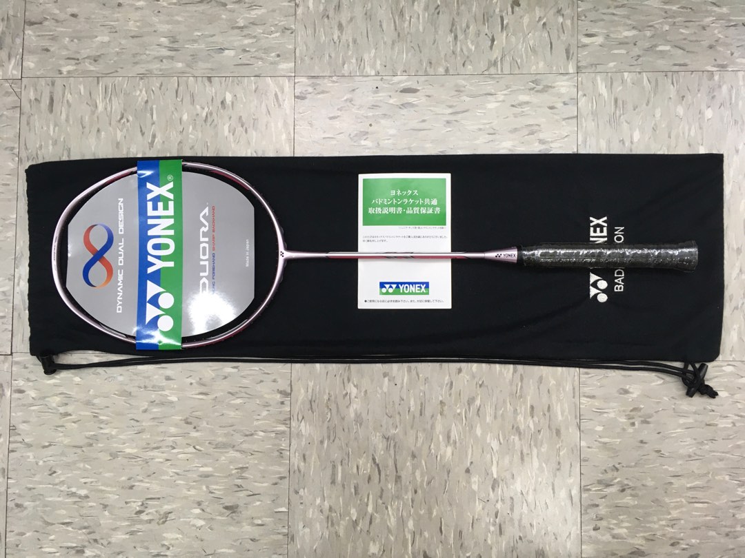 Genuine YY Yonex Duora 6 Pink Version 4U G6 JP Version Made in Japan JDM Version 日本內銷版, 運動產品, 運動 ...