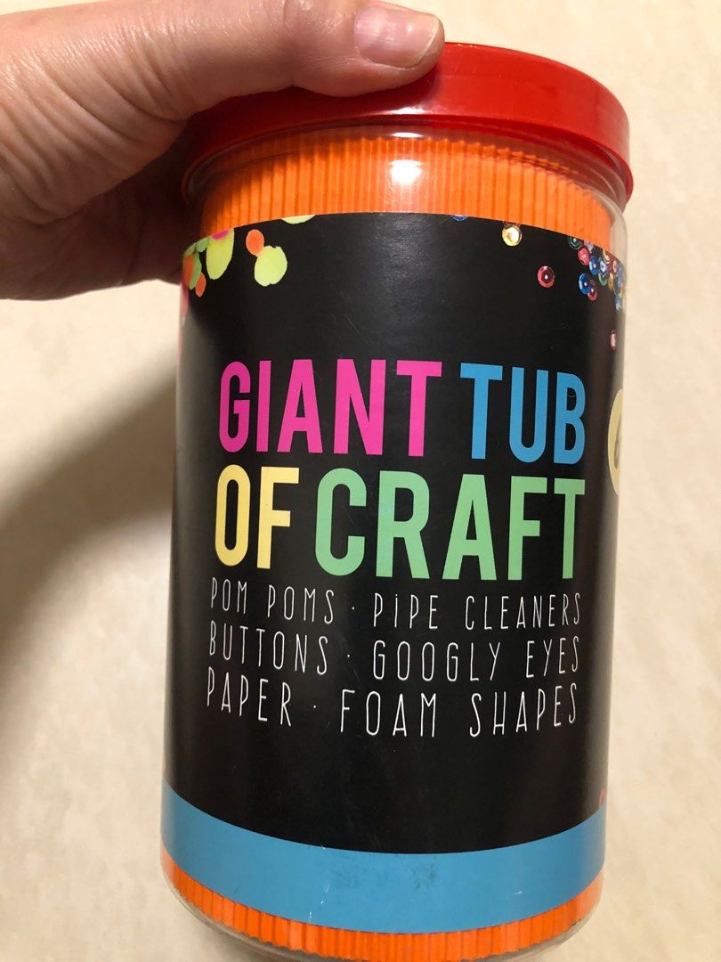 Giant Tub of Craft Supplies, Hobbies & Toys, Stationery & Craft, Craft ...