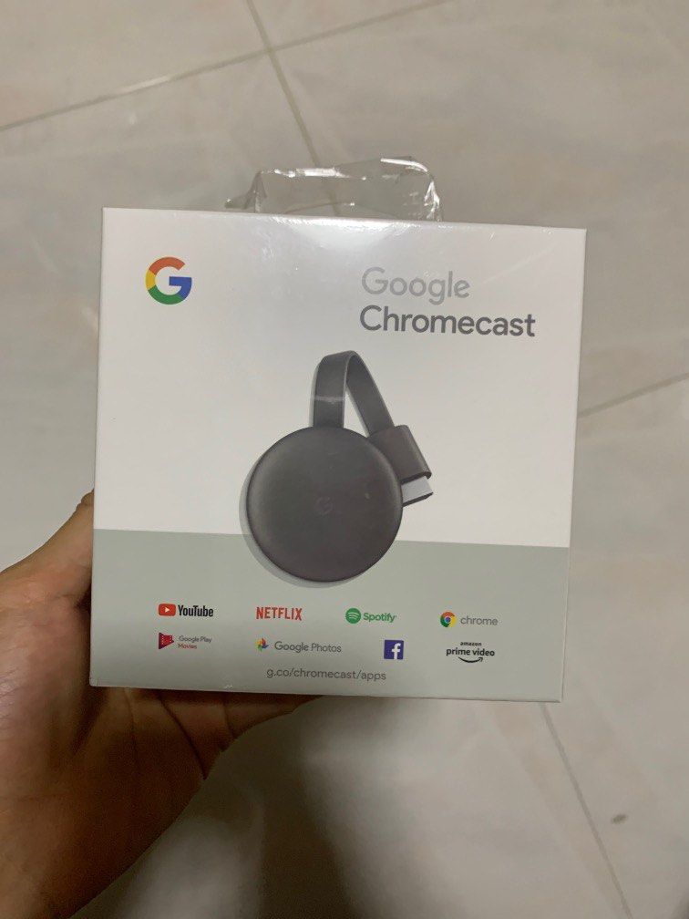 Google Chromecast 3rd gen, TV & Home Appliances, TV & Entertainment ...