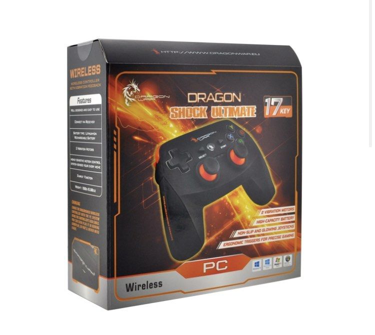 G-PC-002 DRAGONWAR PC Game Controller, 電子遊戲, 遊戲機配件, 手掣 - Carousell
