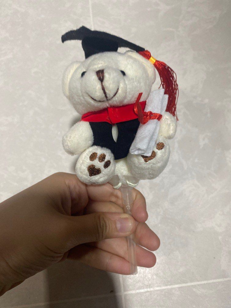Graduation bear / graduation bear with stick / mini graduation bear ...